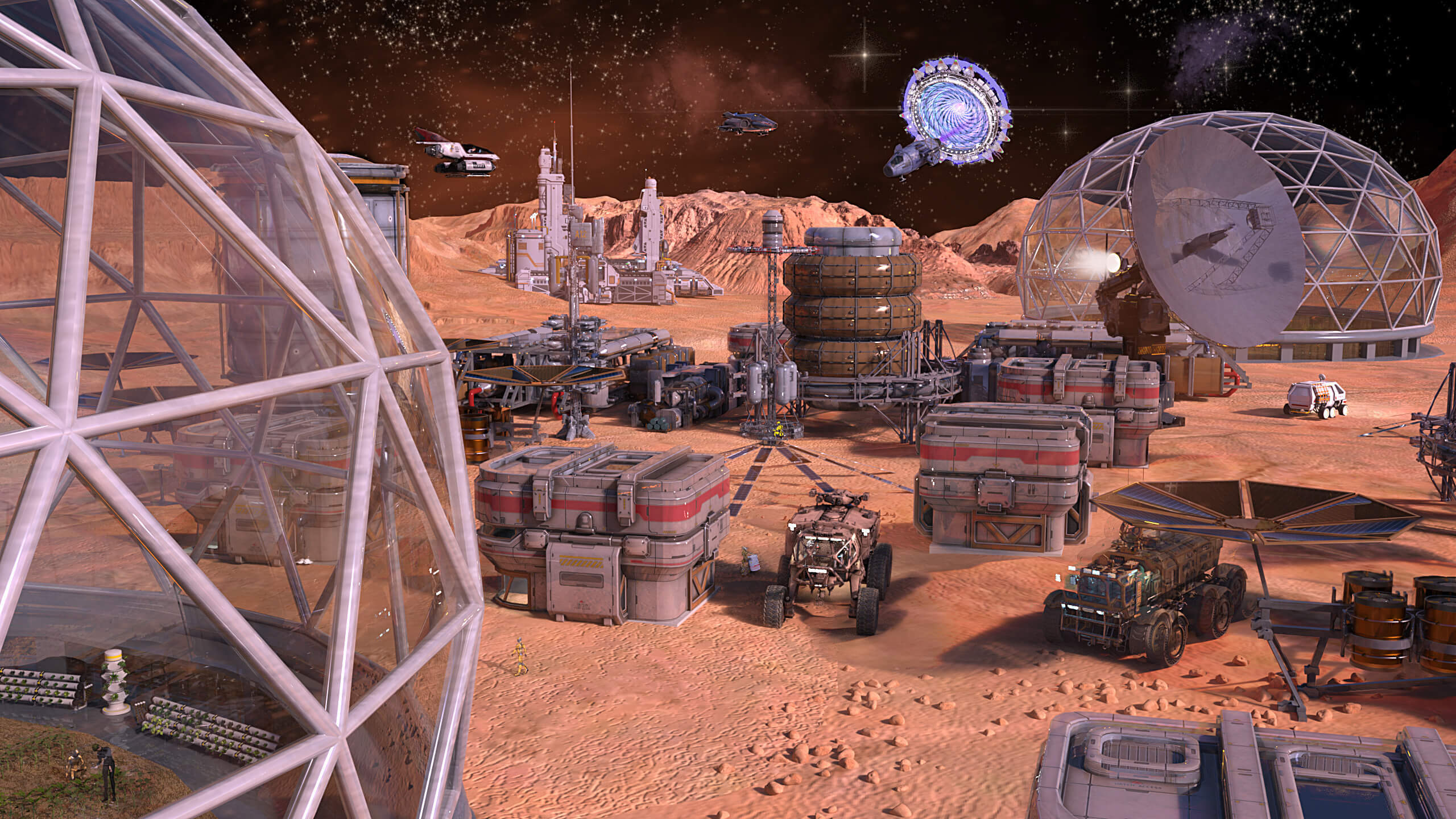 Production at the Mars Mining Site Is Finally Getting Up and Going