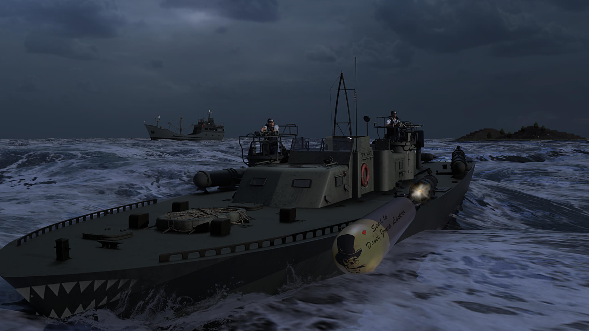 PT 137 3D Render, Digital Art by keener