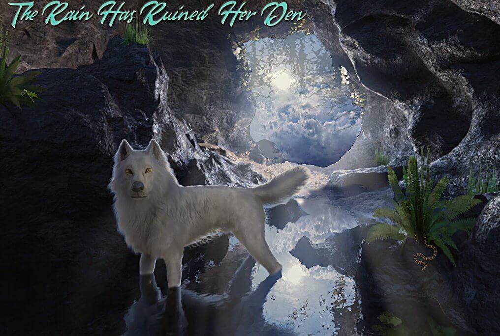 The Rain Has Ruined Her Den 3D Render, Digital Art by keener