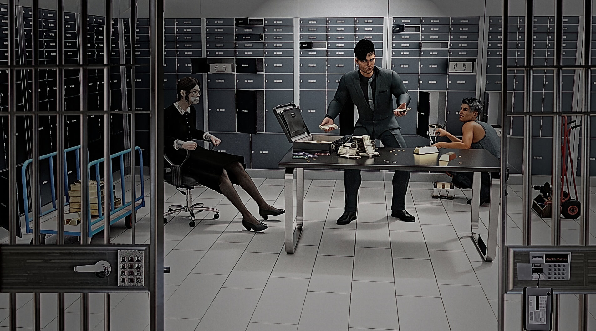 The Vault Keeper 3D Render, Digital Art by keener