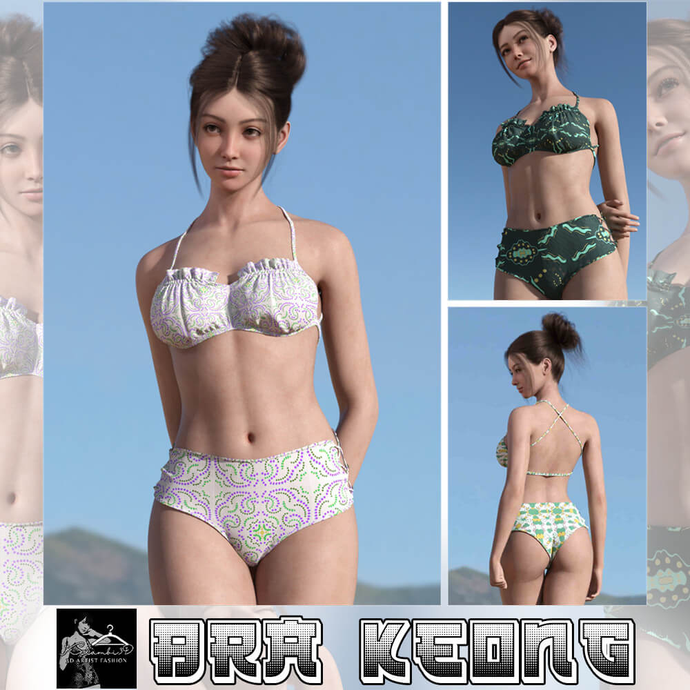 K3D Bra Keong for Genesis 9 - Daz Content by Kelambi3D
