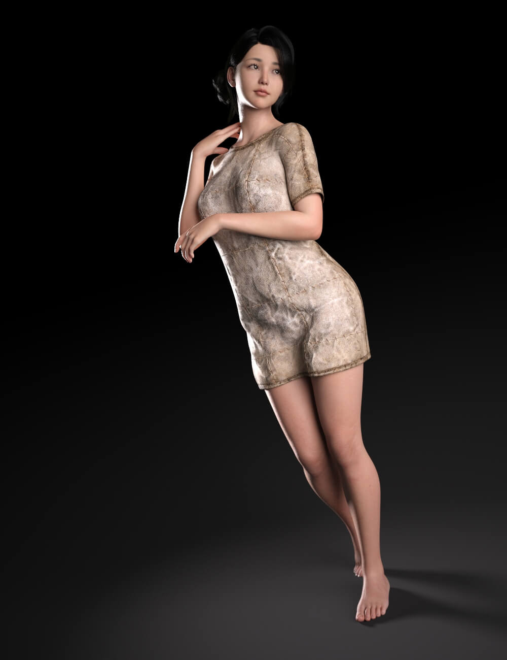 K3D October Shirt Dress for Genesis 8 Female - Daz Content by Kelambi3D