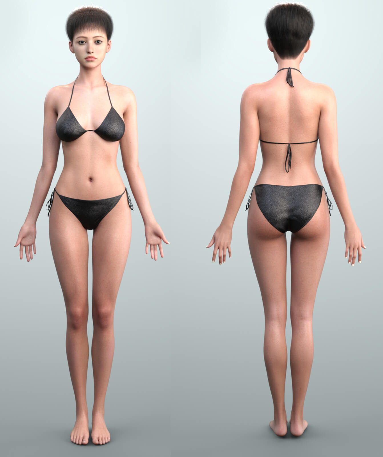 Melisa Eliyesil for Genesis 9 - Daz Content by Kelambi3D