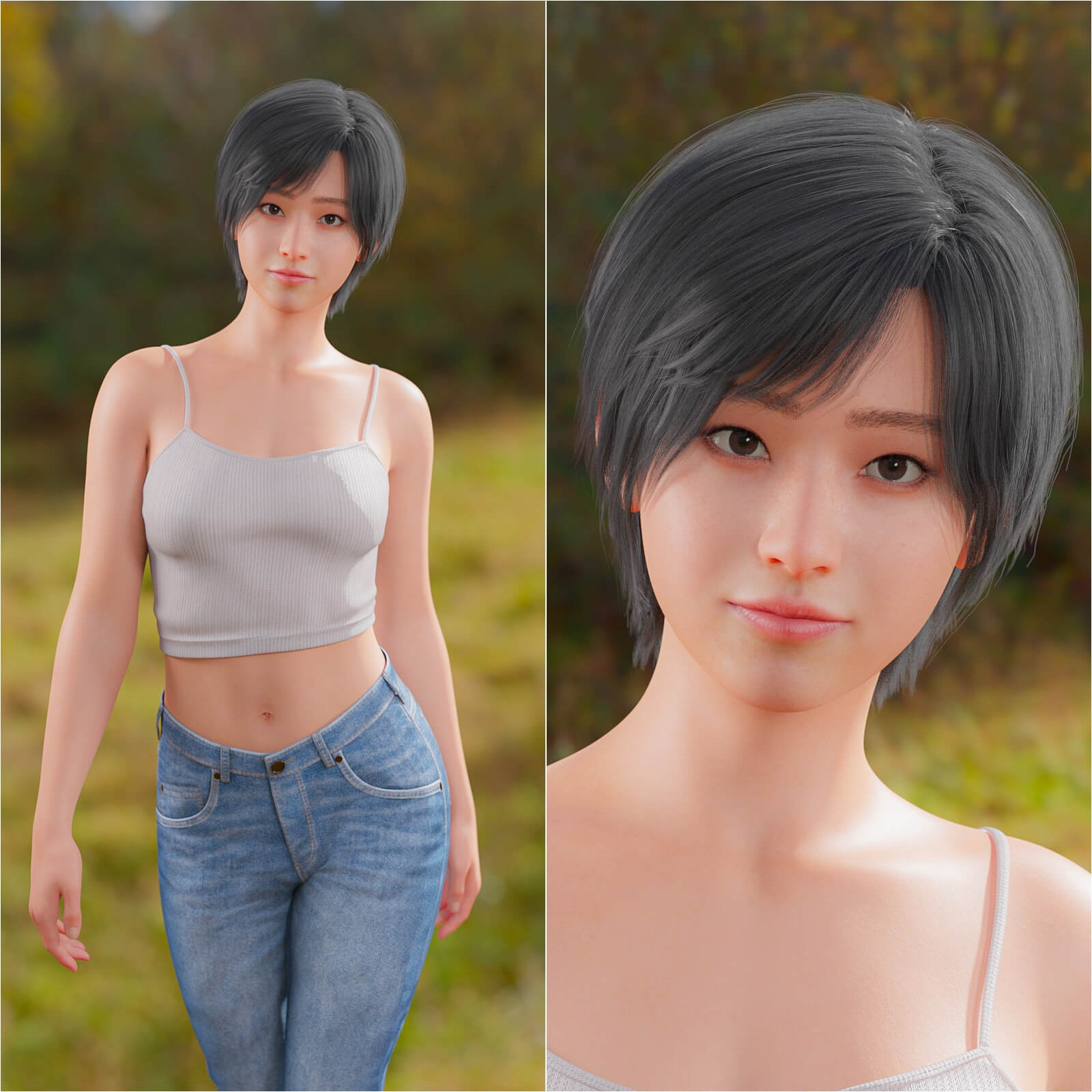 Sayuri for Genesis 9 - Daz Content by Kelambi3D