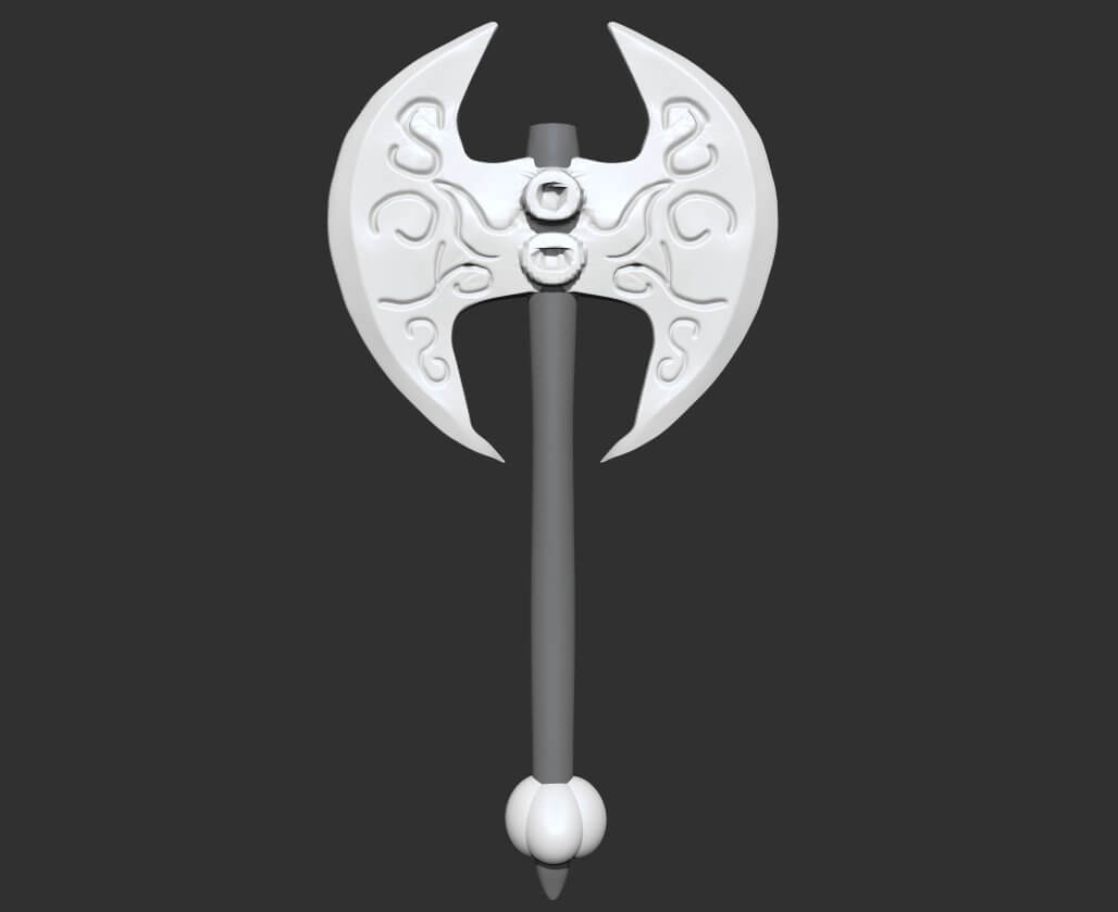 Axe - 3D Model by KellyJohnson3DArt