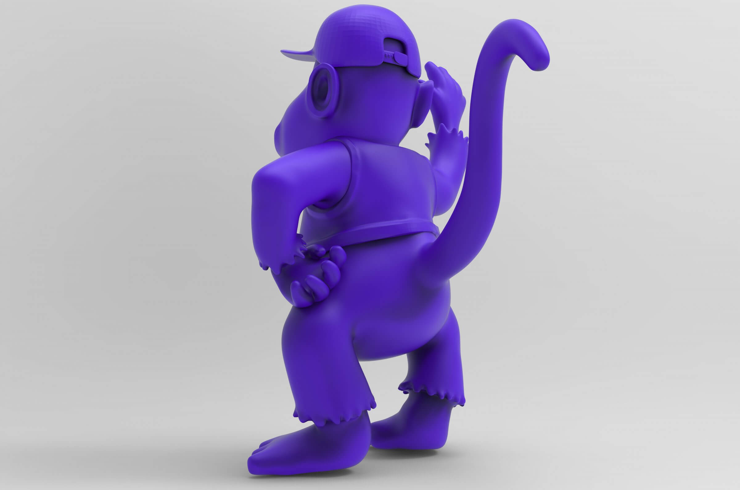 Diddy Kong - 3D Model by KellyJohnson3DArt