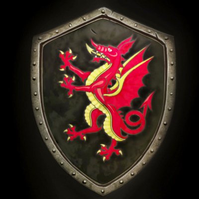 Dragon Shield - 3D Model by KellyJohnson3DArt