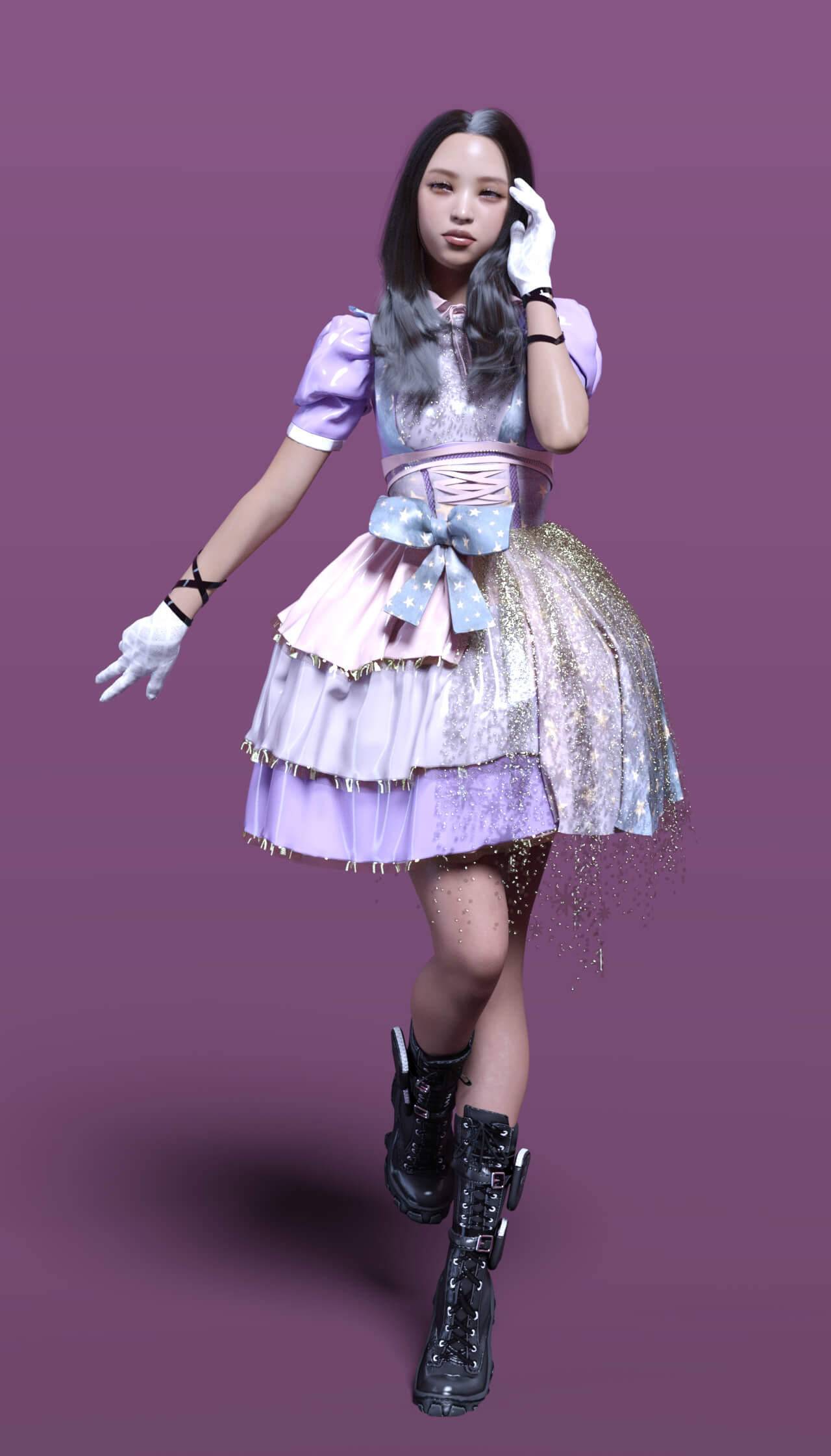 dForce Lolita 1 & 2 Collection for G8F and G8.1F - Daz Content by kemel