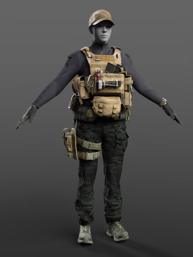 Premium dForce Special Ops Bundle for G9 - Daz Content by kemel