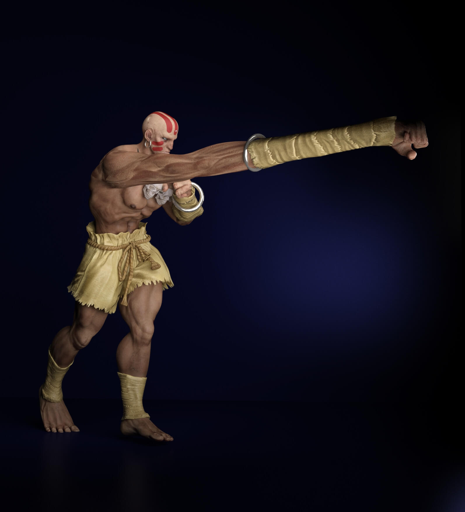 Dhalsim for G8M - Daz Content by kemel