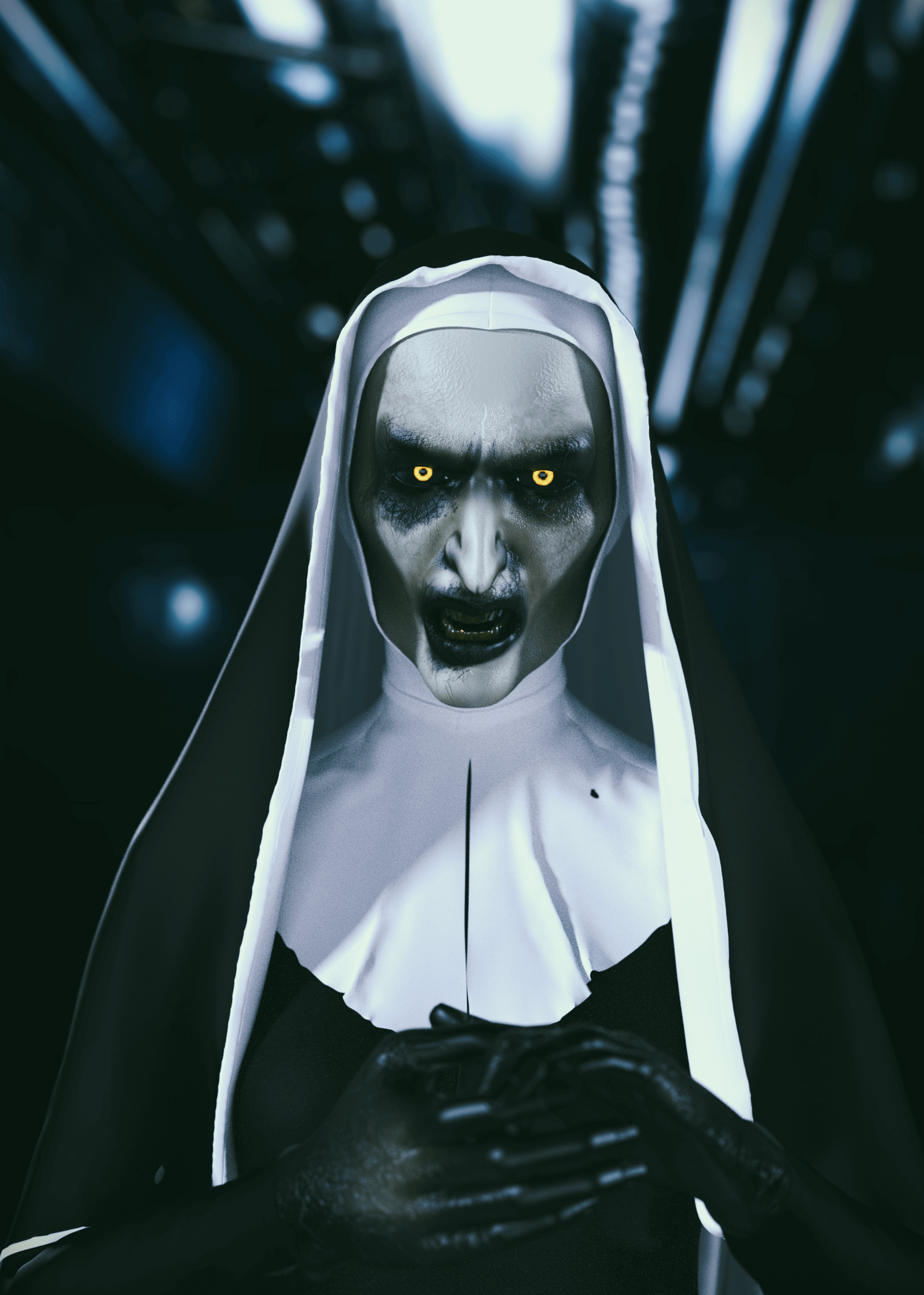 valak 3D Render, Digital Art by kemel