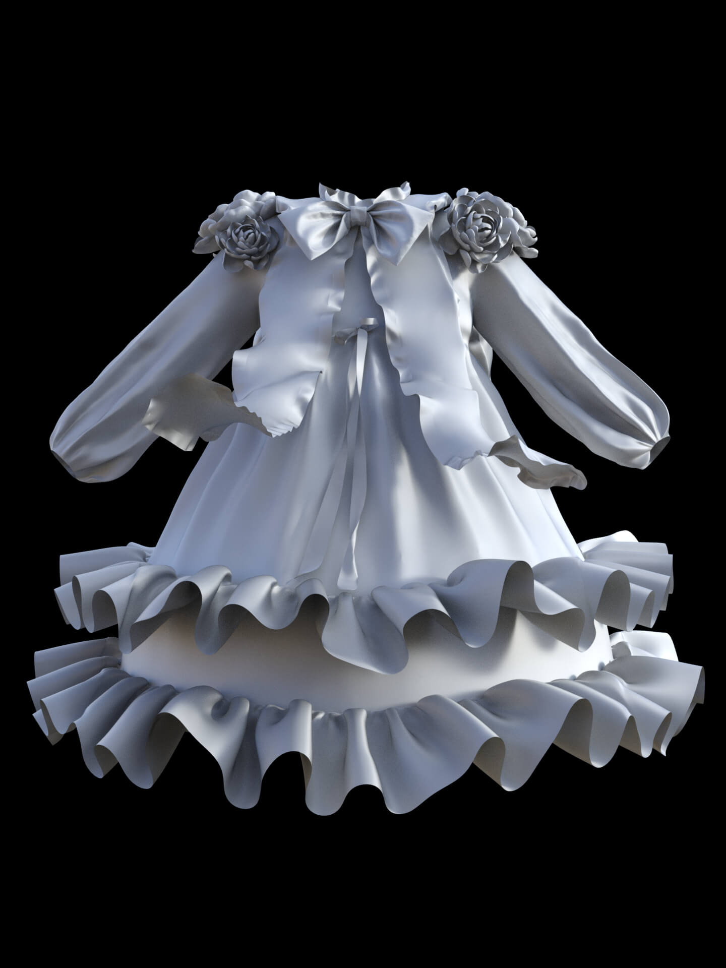 Gothie Lolita Dress and Shoe for G9 - Daz Content by kemel