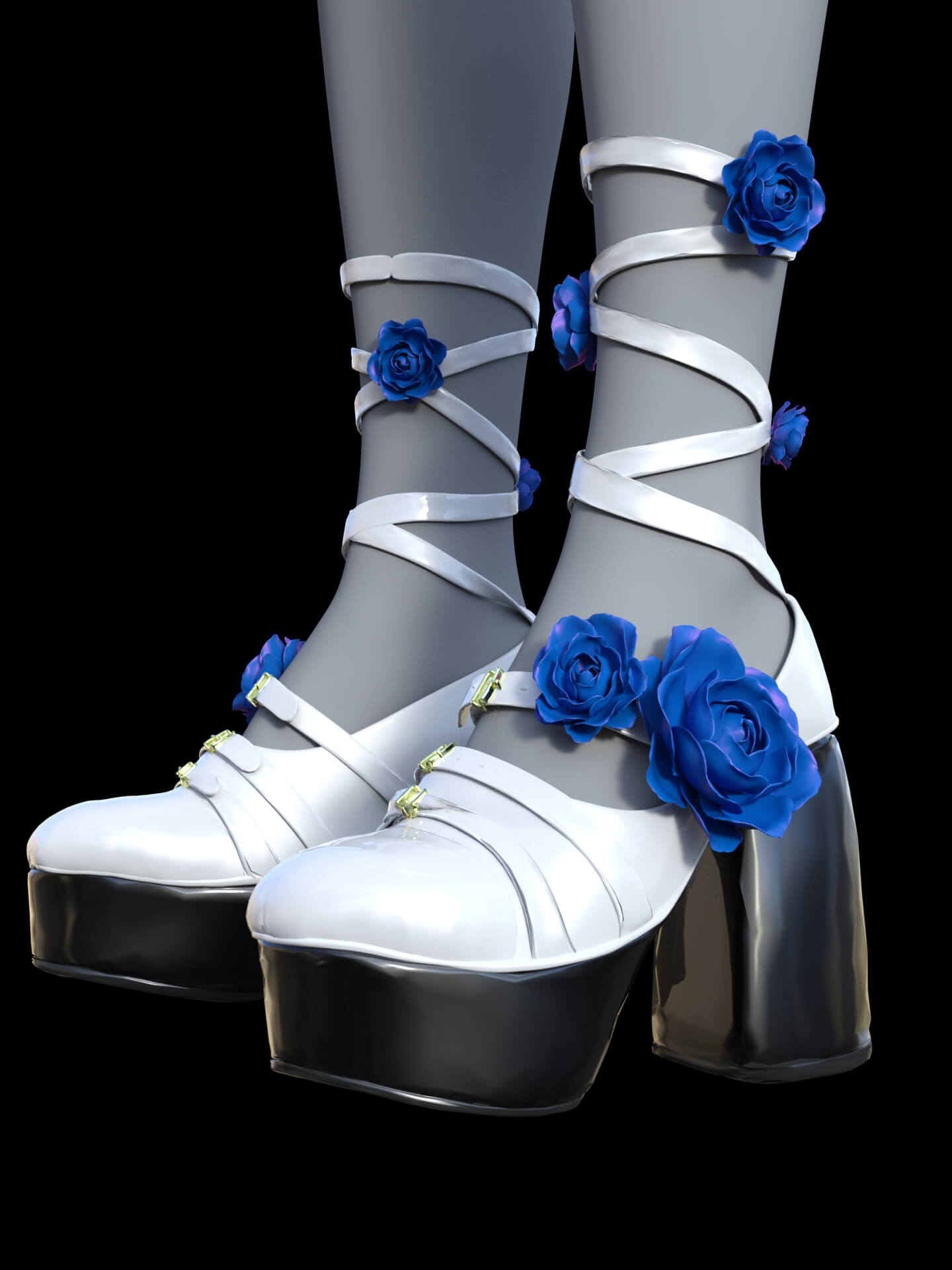 Gothie Lolita Dress and Shoe for G9 - Daz Content by kemel