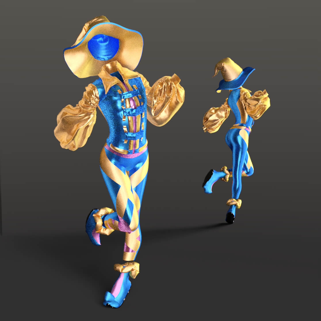 Loly Glitter Wizard for G8F - Daz Content by kemel