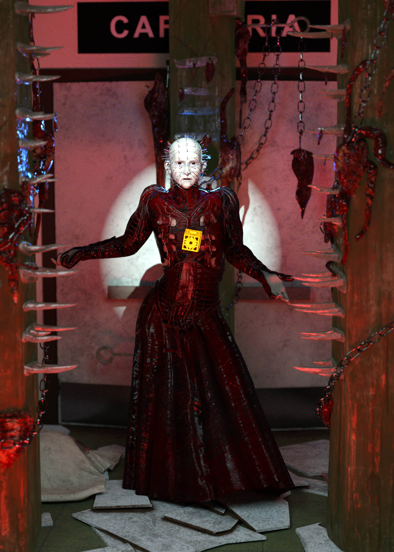 The Cenobite for G8M - Daz Content by kemel