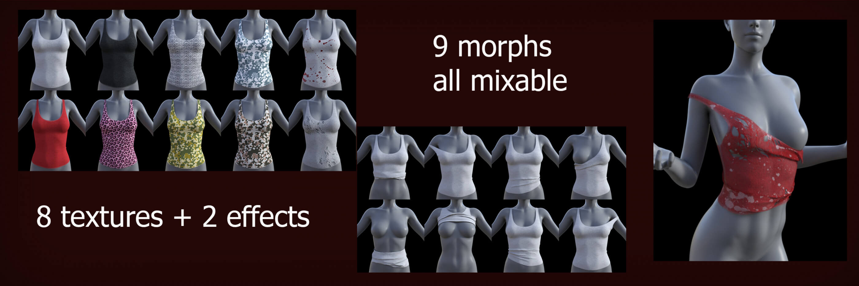 Wesley Shirt for G8F - Daz Content by kemel