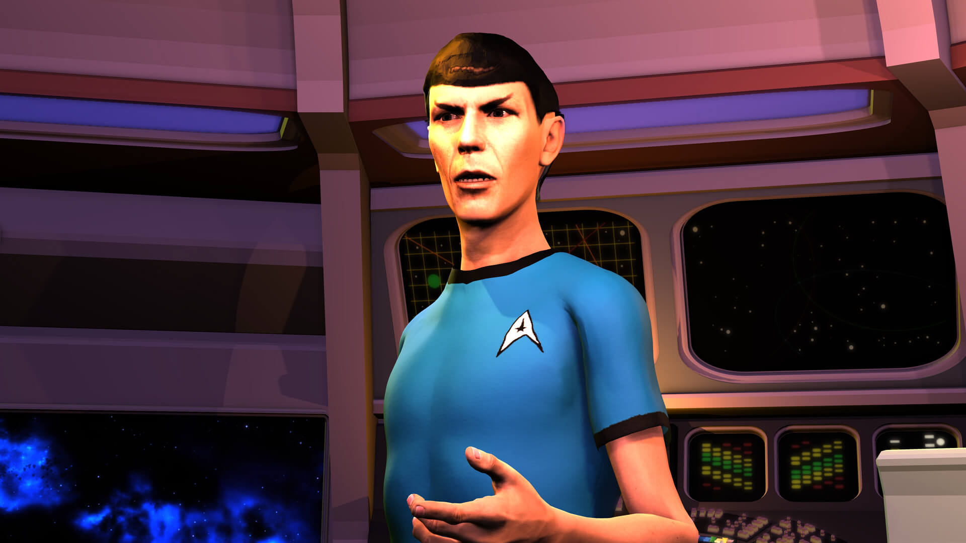 Star Trek - Full Crew 3D Model by kenkat