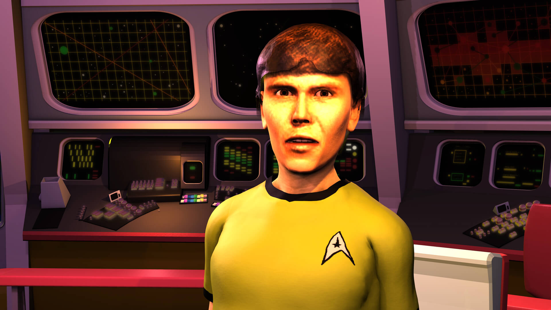 Star Trek - Full Crew 3D Model by kenkat