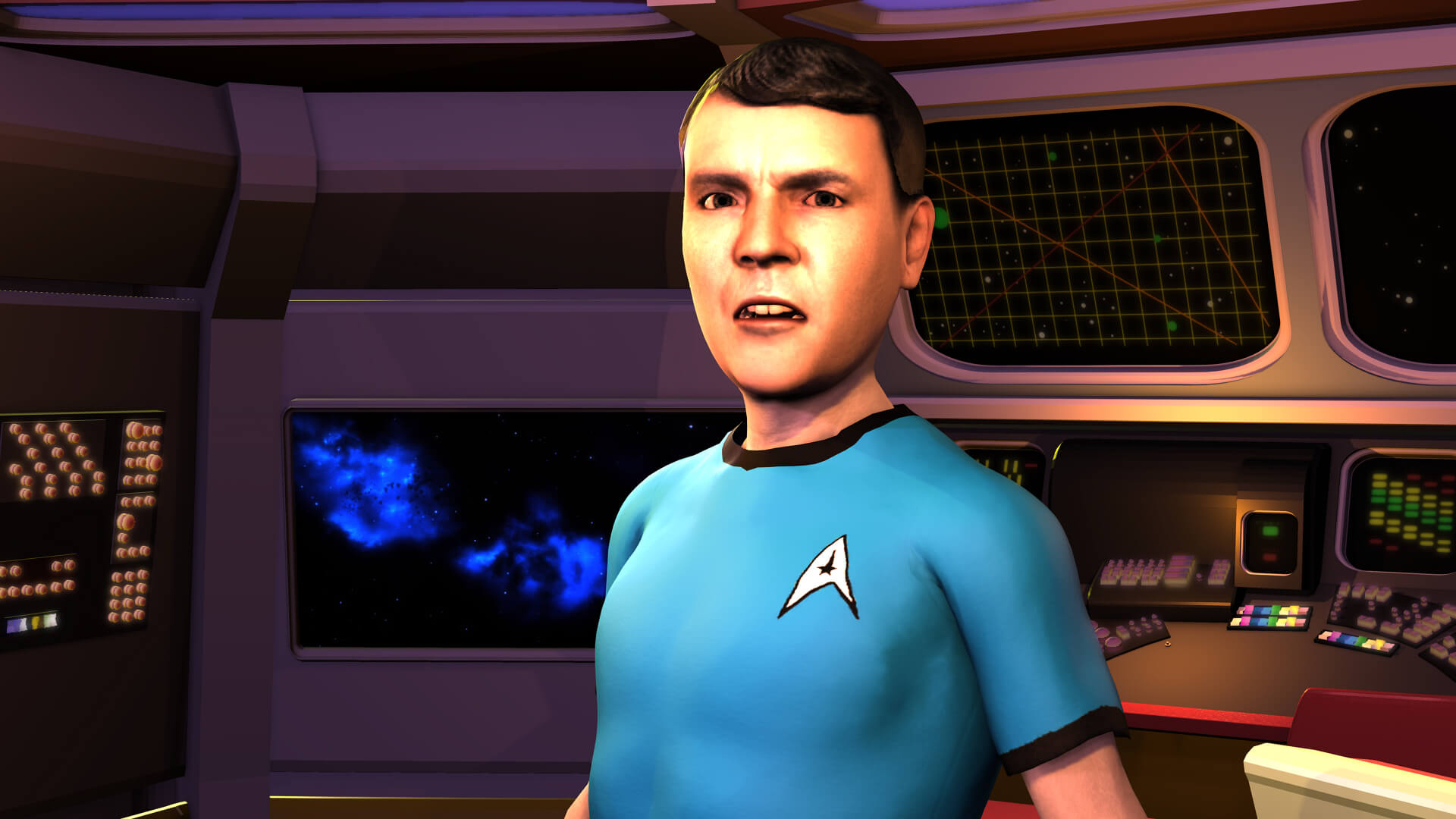Star Trek - Full Crew 3D Model by kenkat