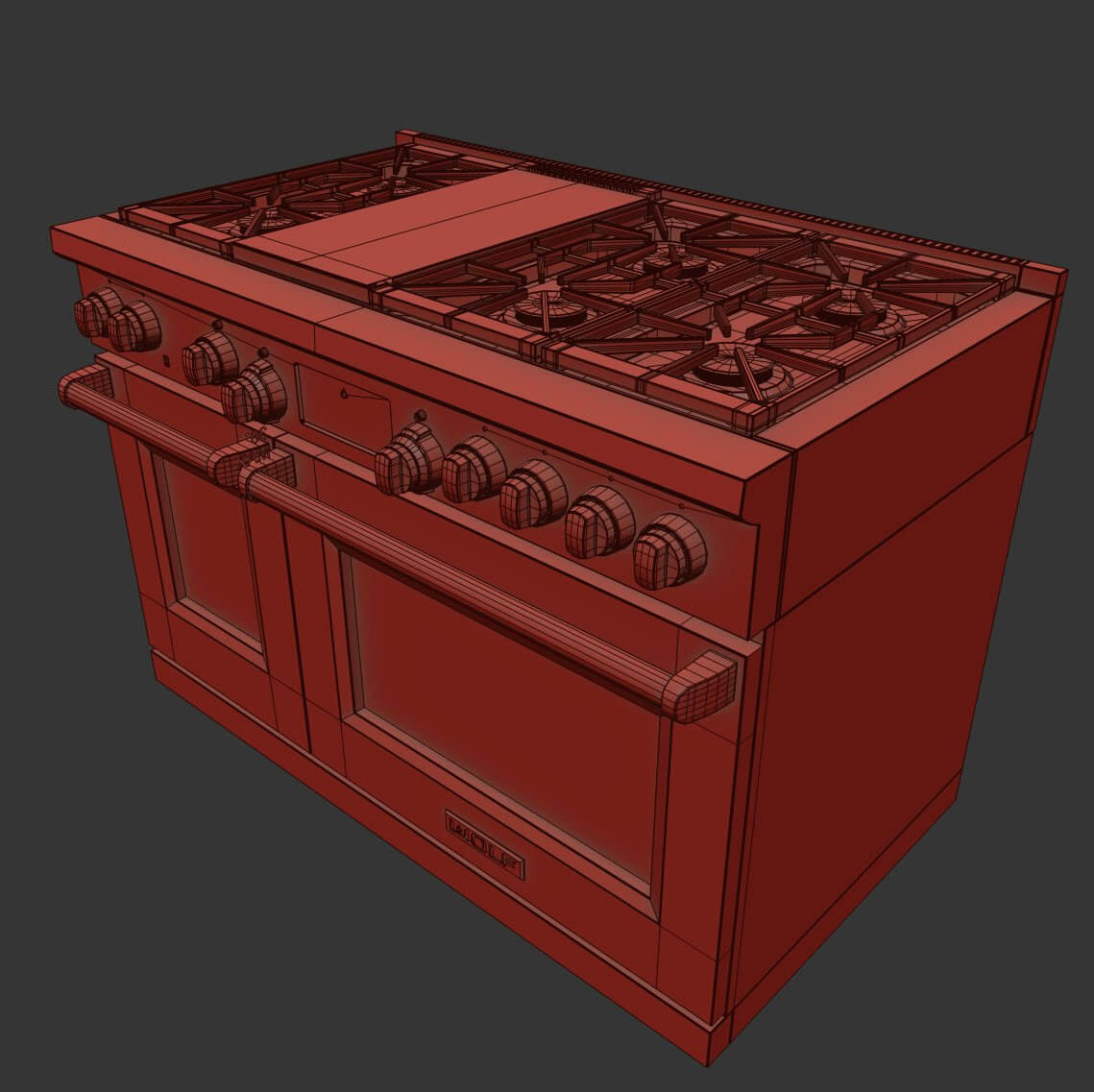 WOLF DF486G LP - 3D Model by Kenny Syverson