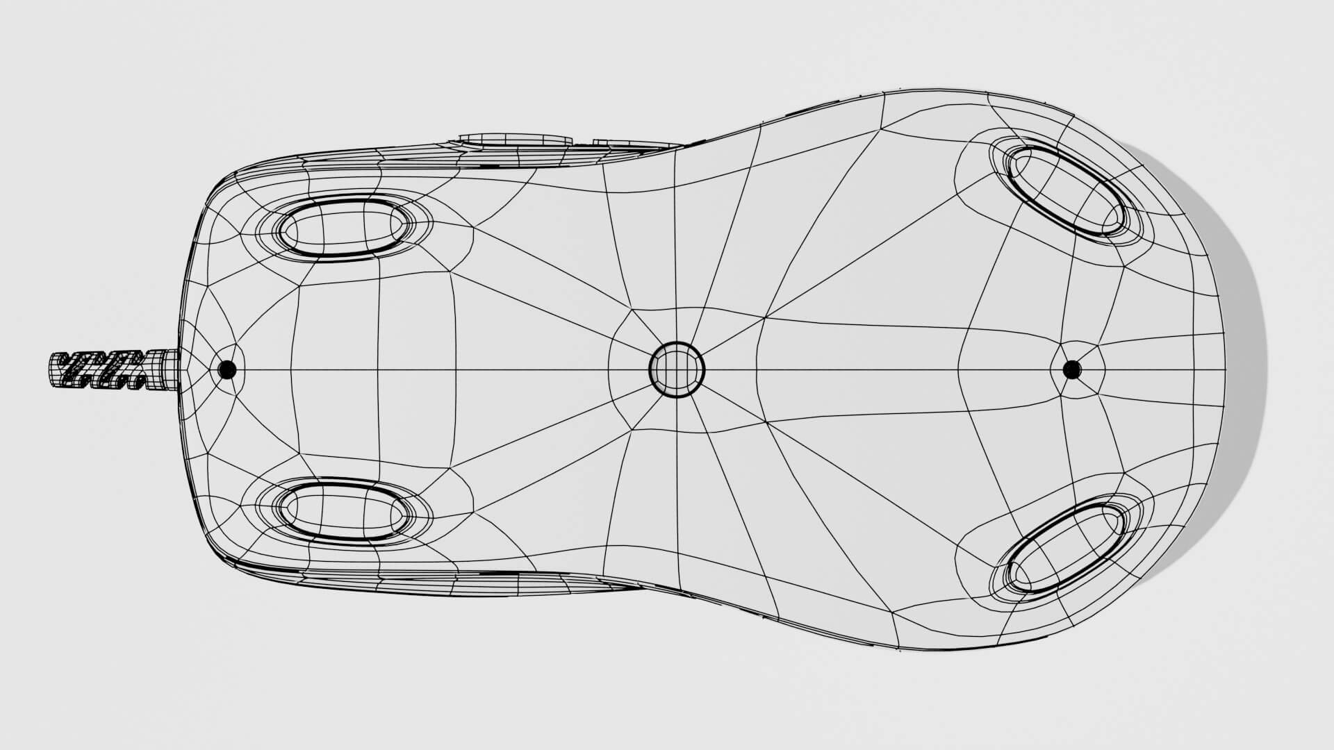 A4Tech X7 Gaming Mouse - 3D Model by Kepr