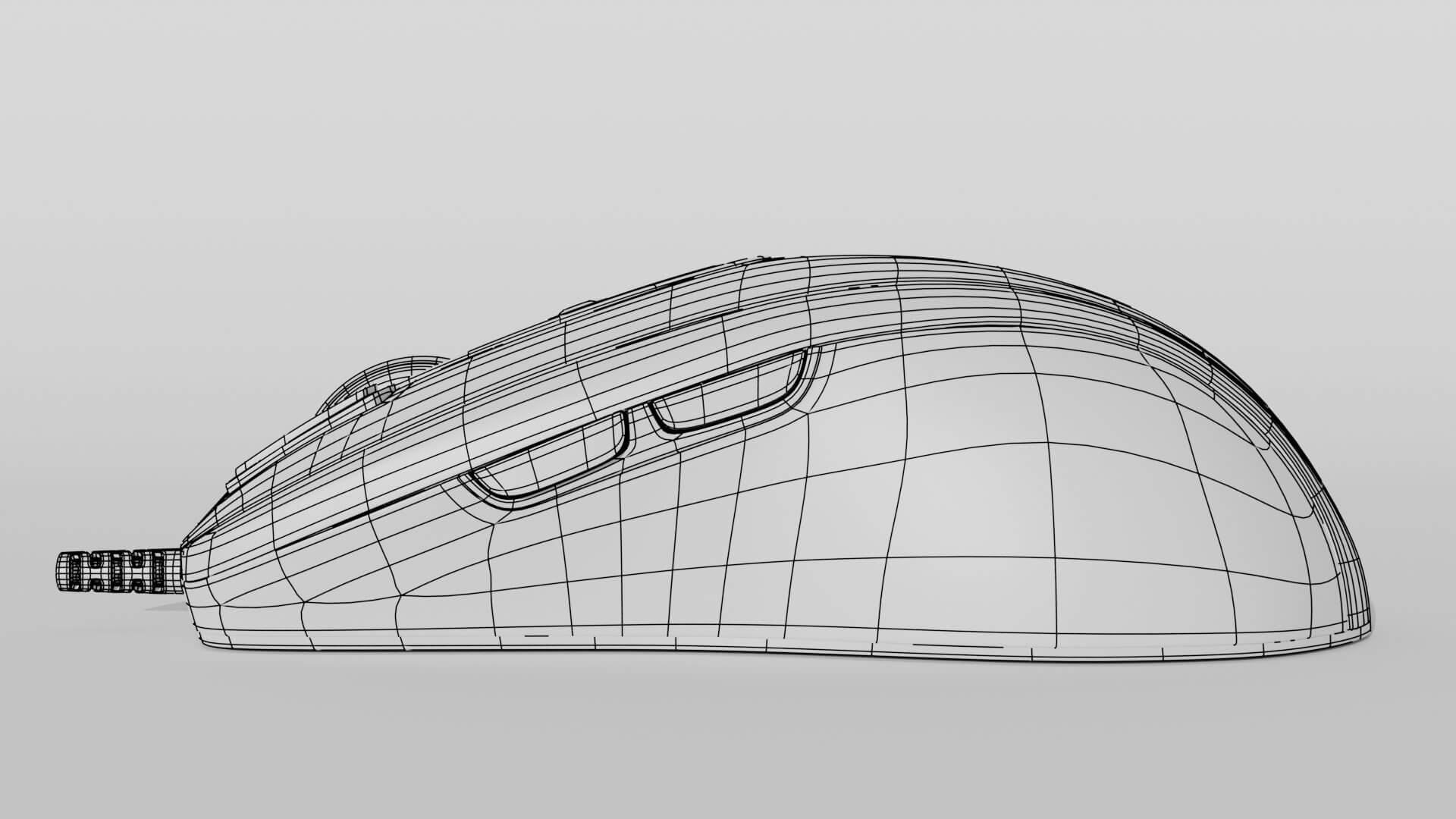 A4Tech X7 Gaming Mouse - 3D Model by Kepr