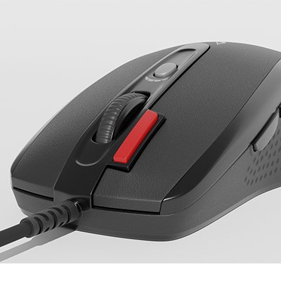 A4Tech X7 Gaming Mouse - 3D Model by Kepr