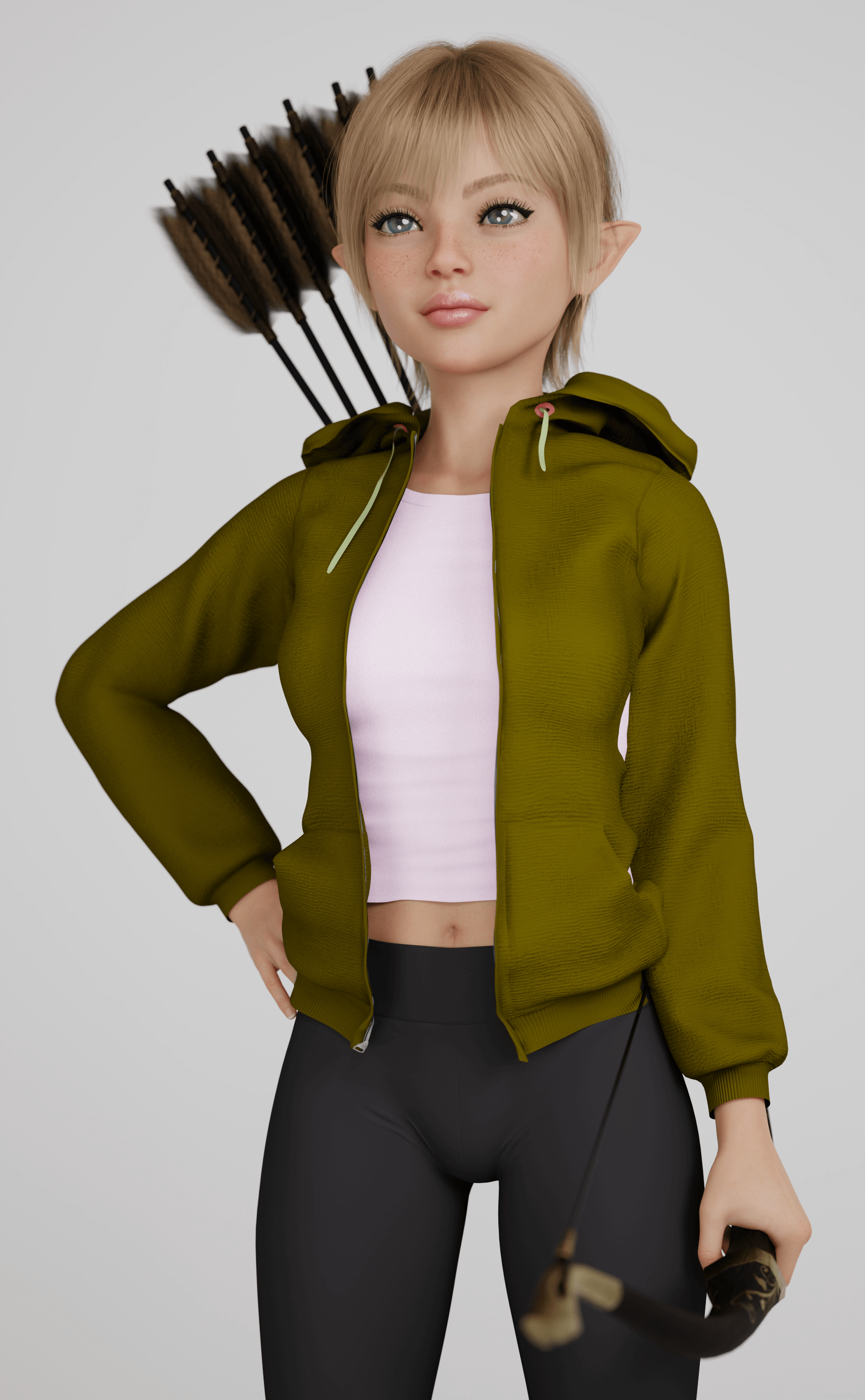 Character Design 3D Render | RenderHub Gallery