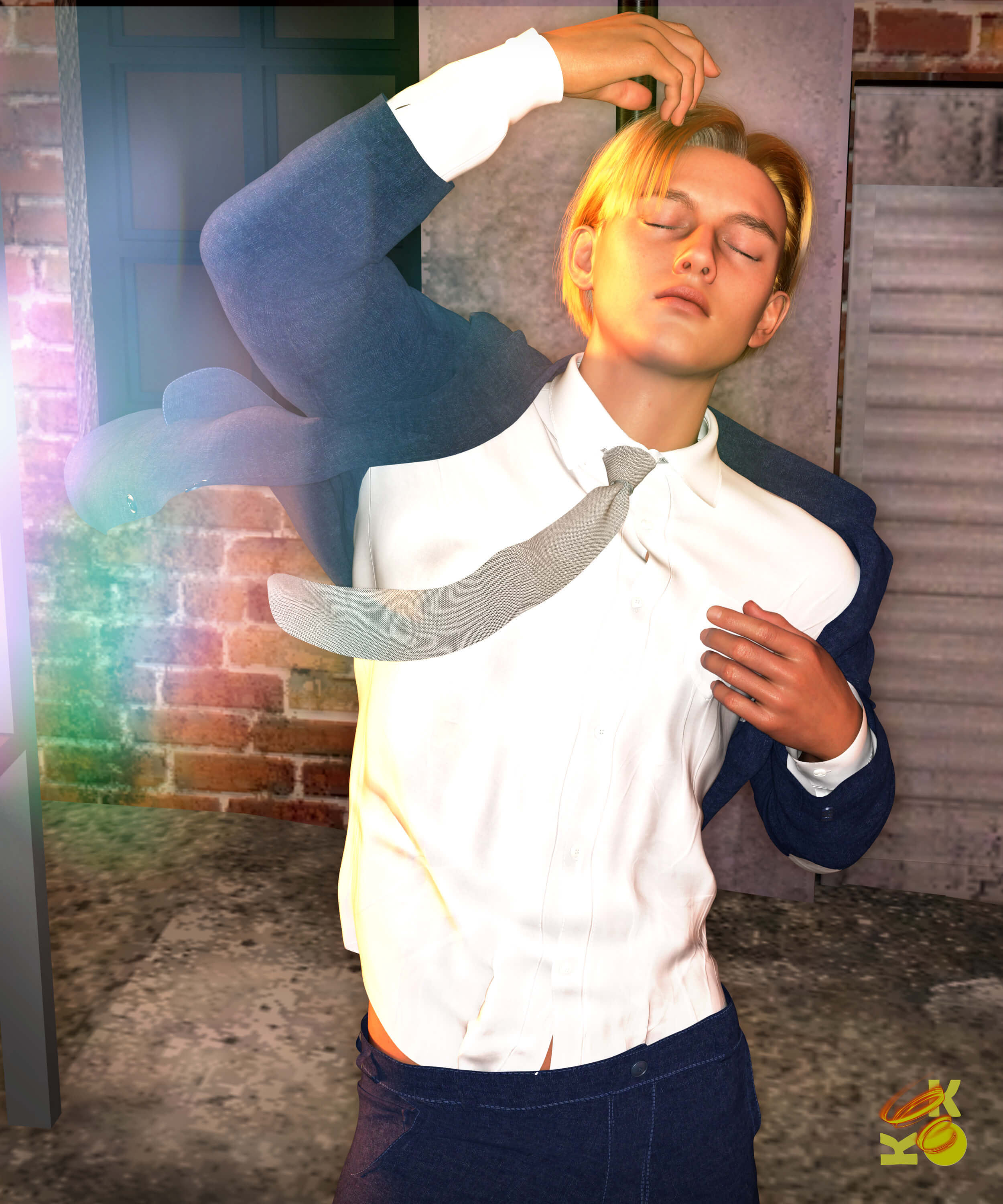 I Need to Get Away 3D Render, Digital Art by Kev914