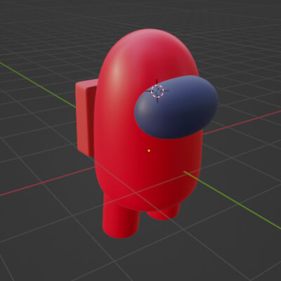 Among US Character - 3D Model by Kevin_98