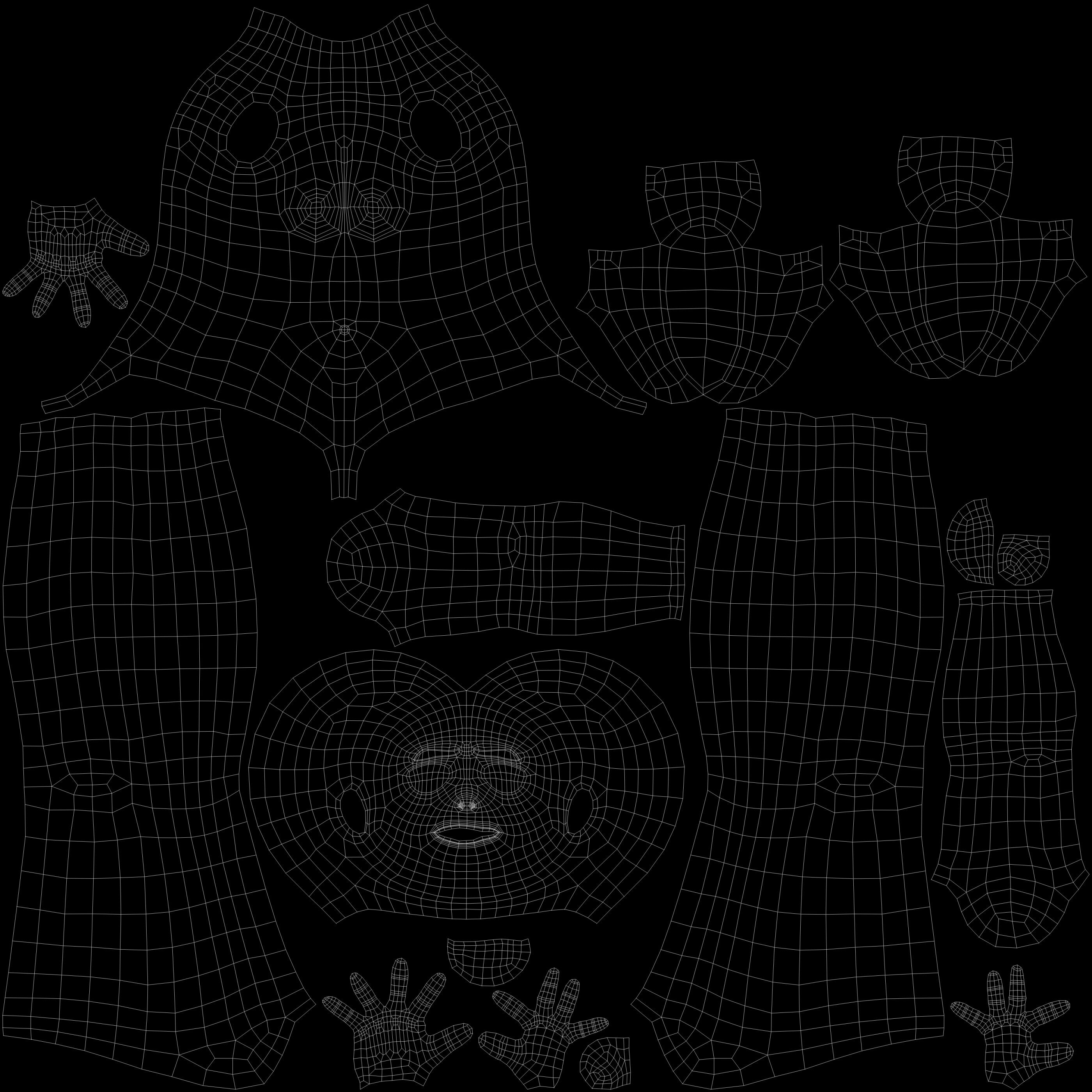 Cartoon Female Character 3d Model By Kgcreeper 