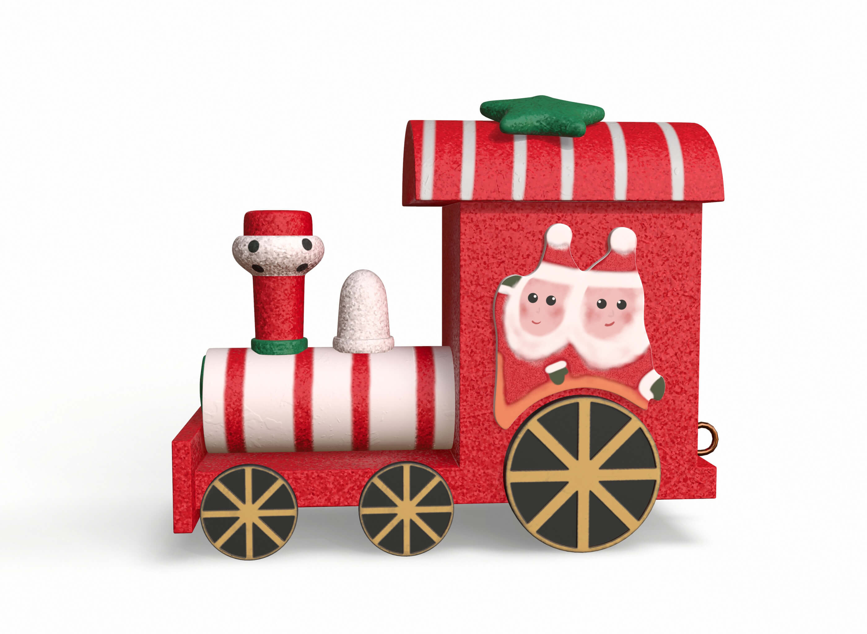 Christmas Train - 3D Model by kgcreeper