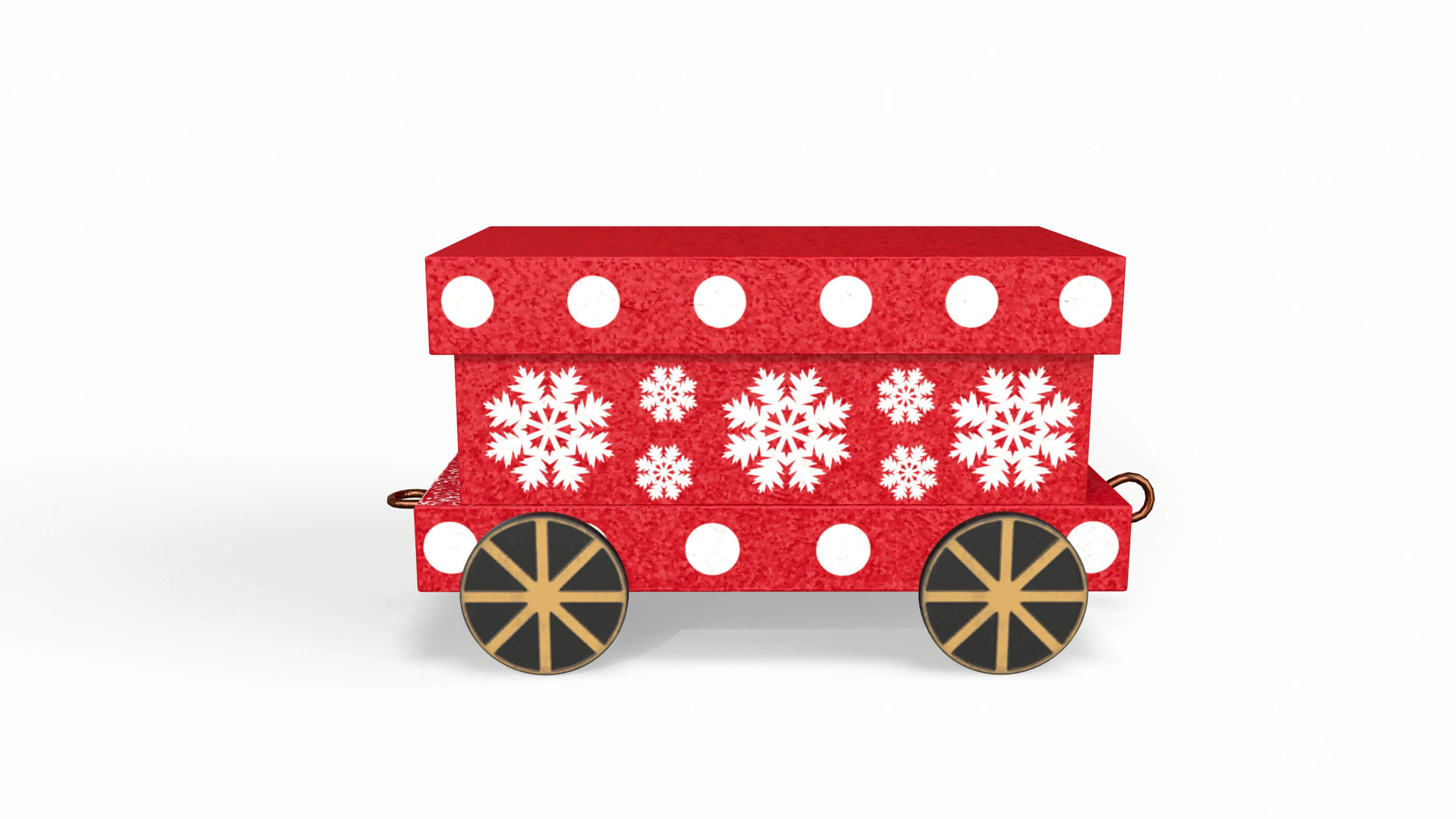 Christmas Train - 3D Model by kgcreeper