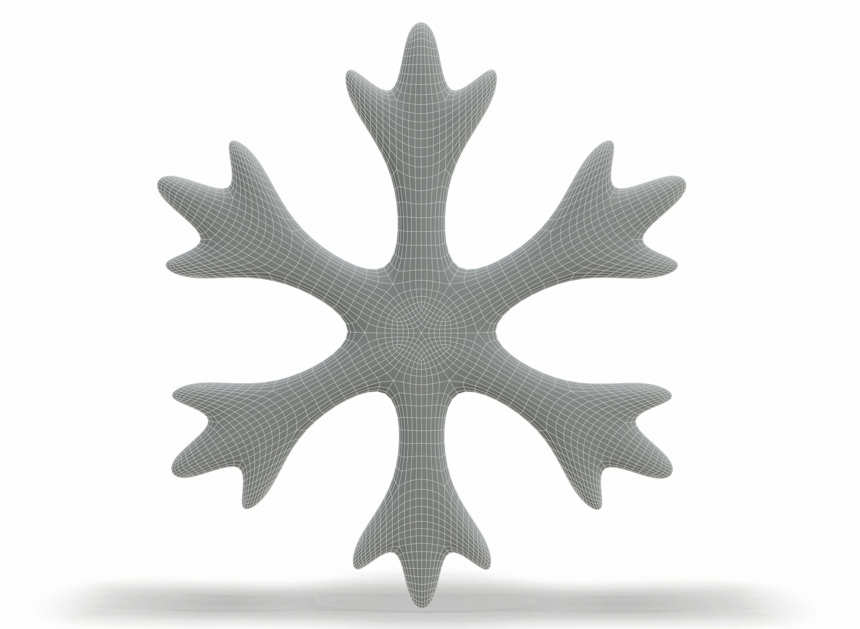 Snowflakes - 3D Model by kgcreeper