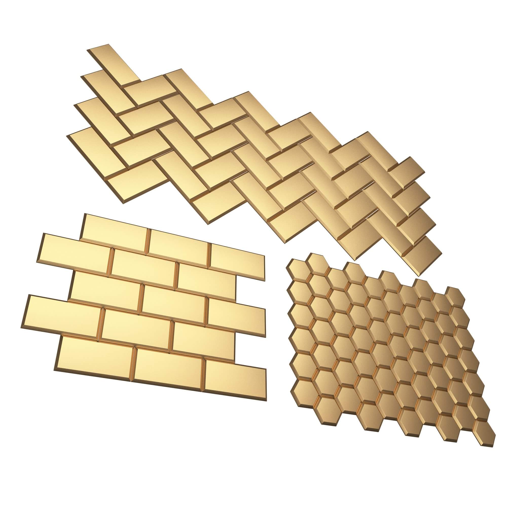 Glazed Bricks - 3D Model by KhaganFX