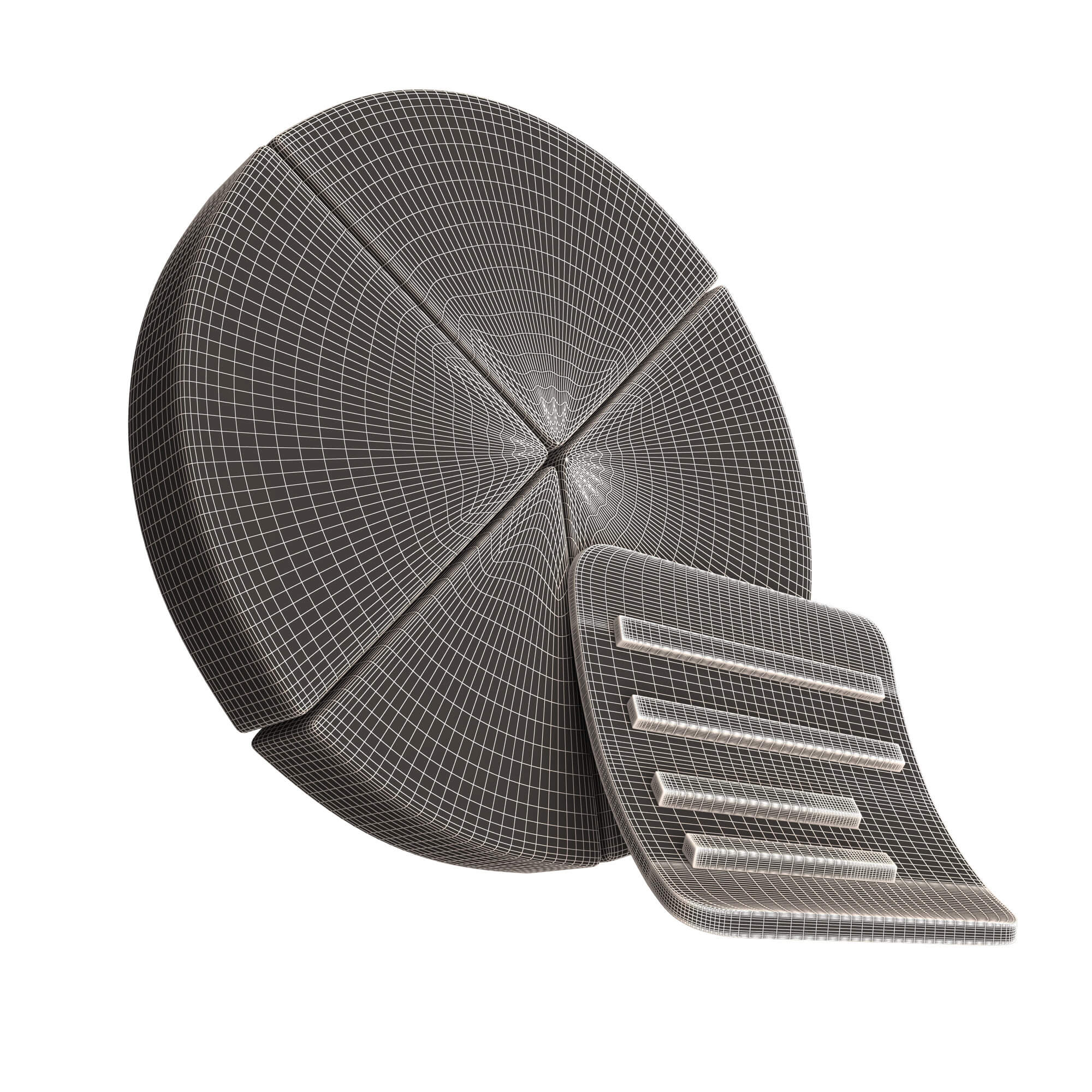 3D Pie Chart With Information by KhaganFX