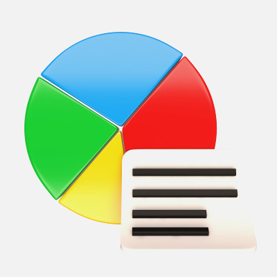 3D Pie Chart With Information by KhaganFX