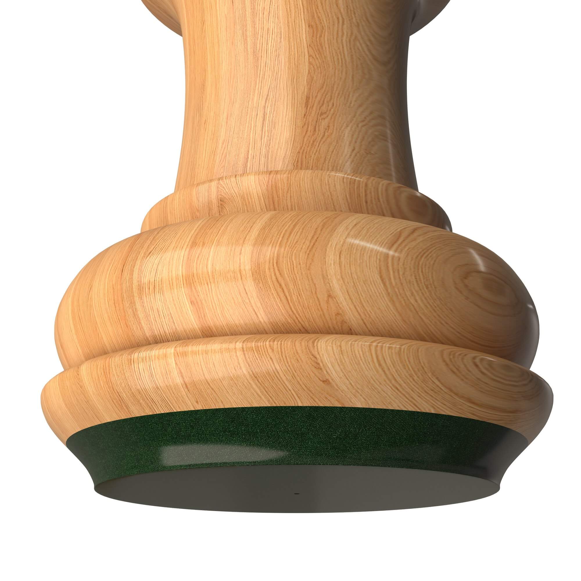 Wooden Chess Rook - 3D Model by KhaganFX