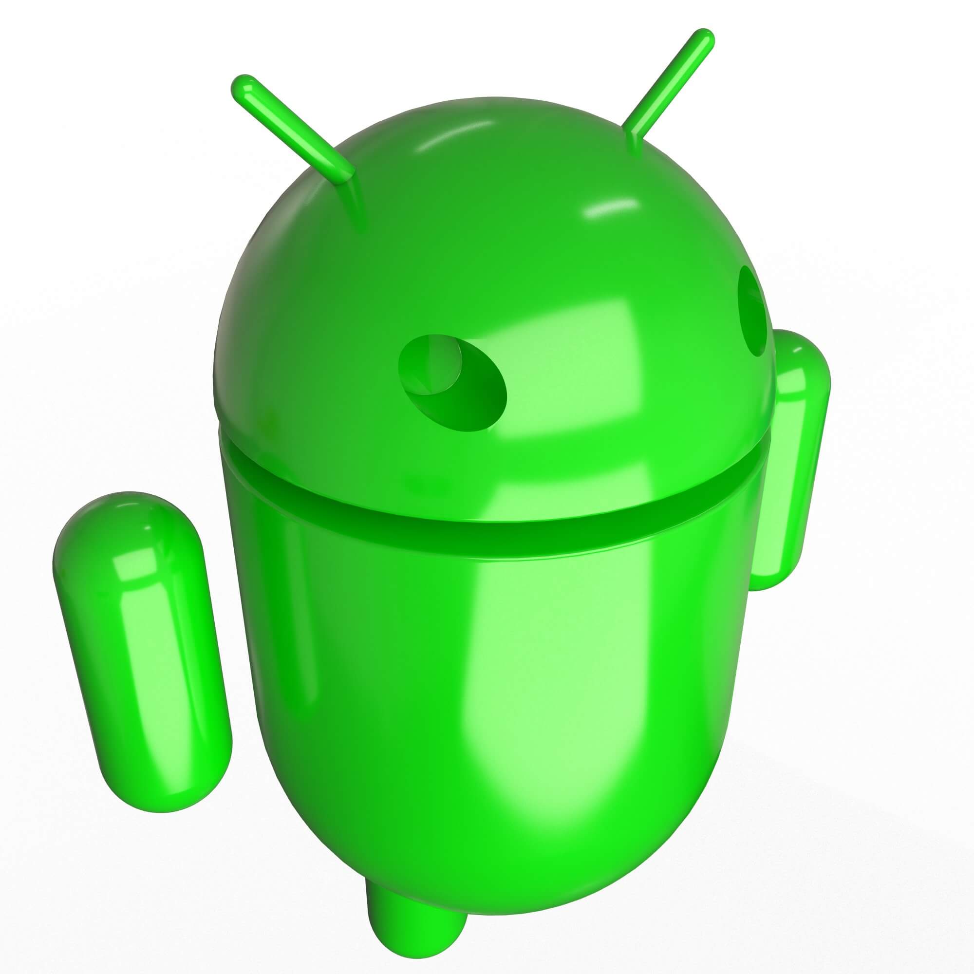 Android Character - 3D Model by KhaganFX