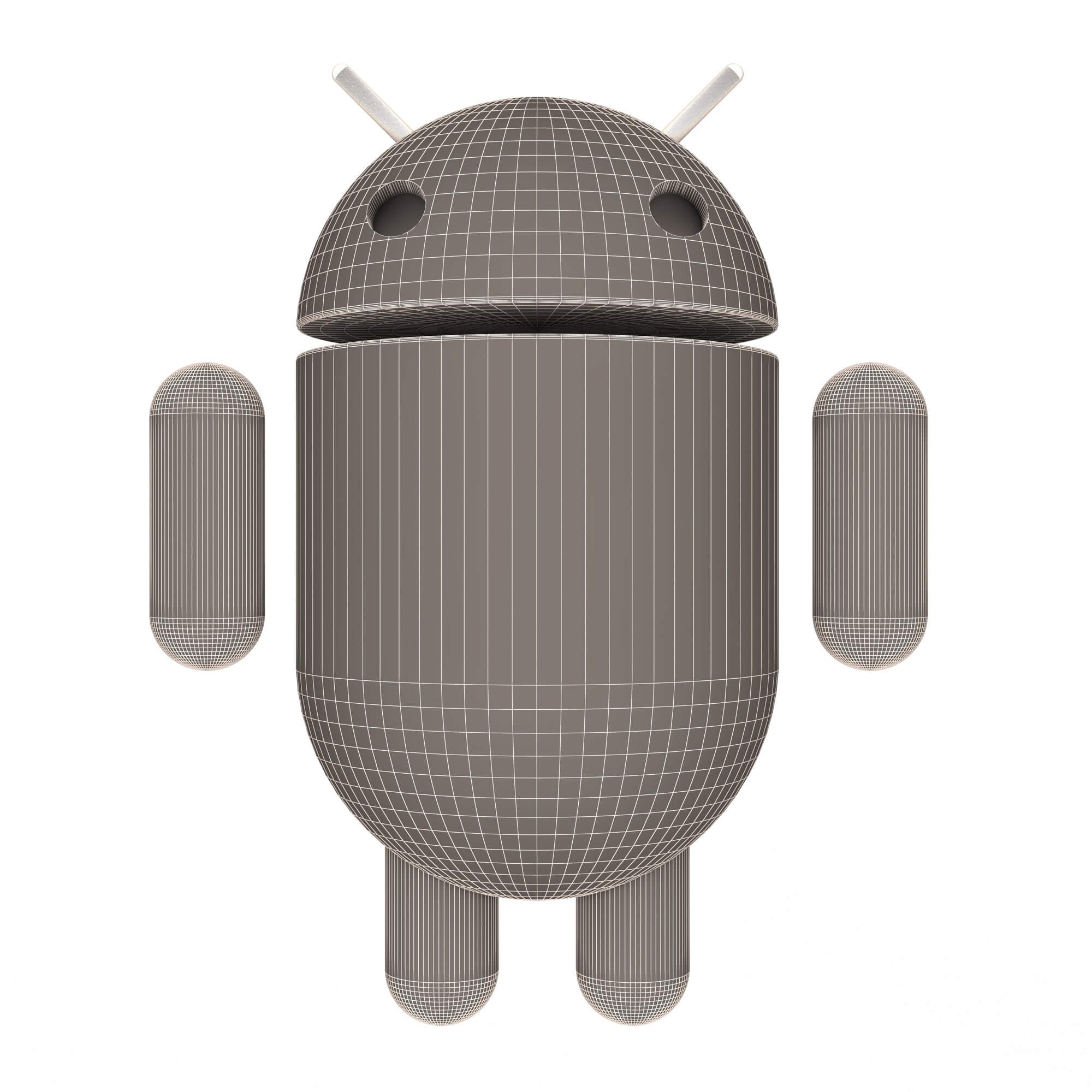Android Character - 3D Model by KhaganFX
