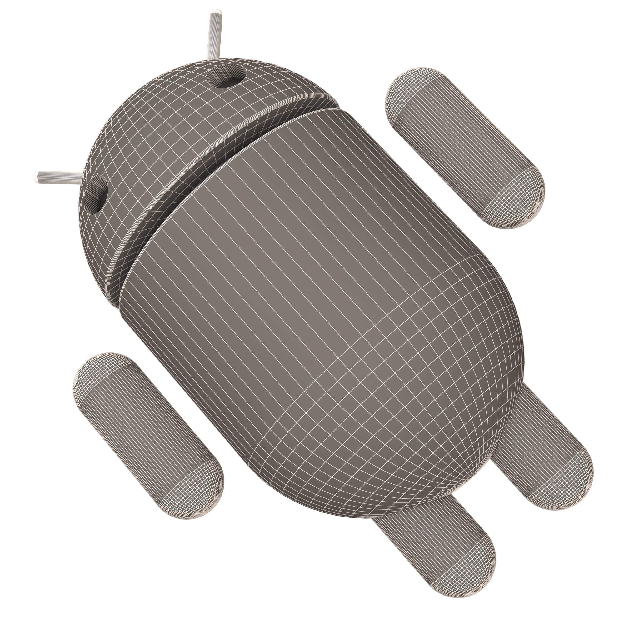 Android Character - 3D Model by KhaganFX