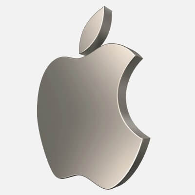 Apple Logo - 3D Model by KhaganFX