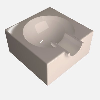 Ashtray 05 - 3D Model by KhaganFX