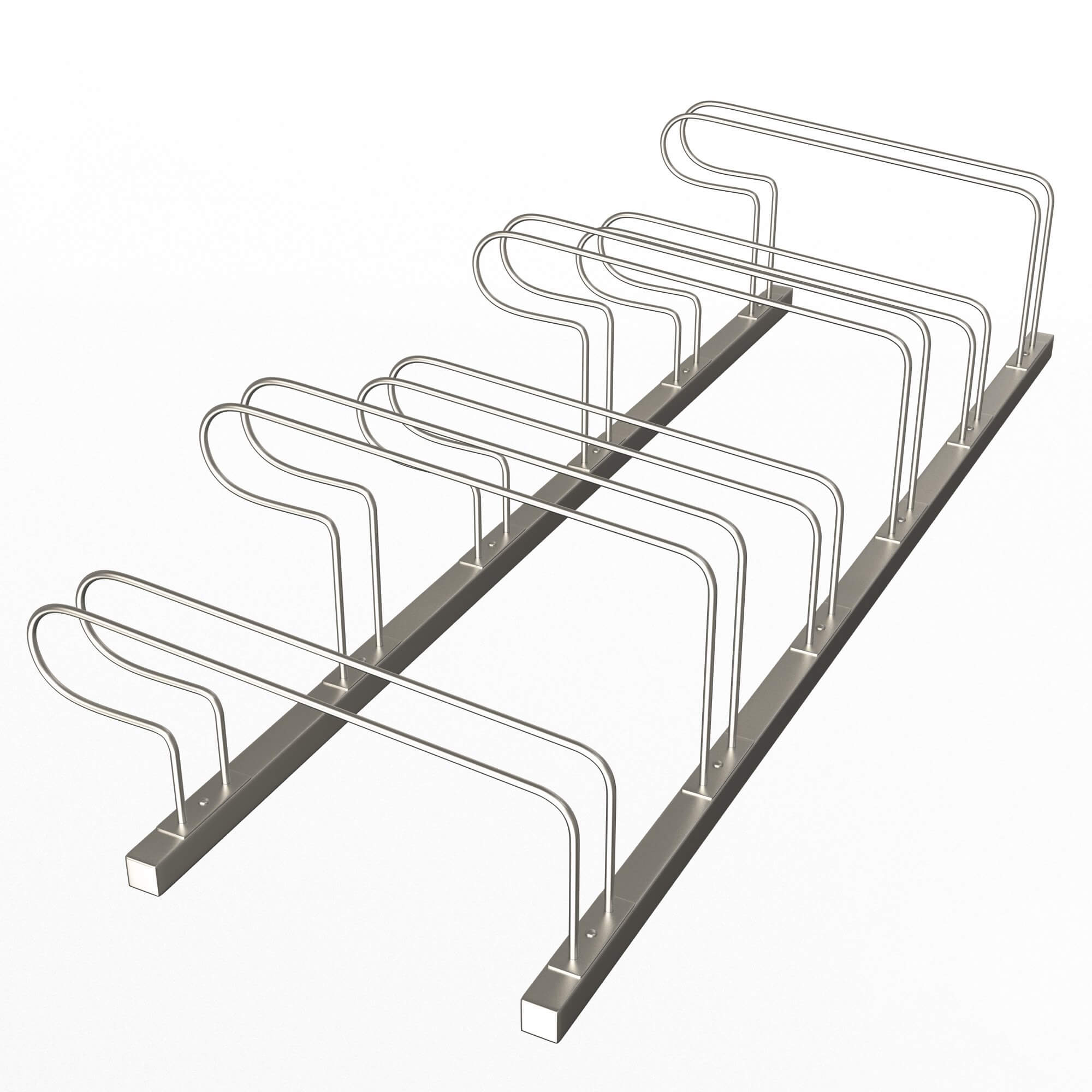 Bike Rack Street Station - 3D Model by KhaganFX