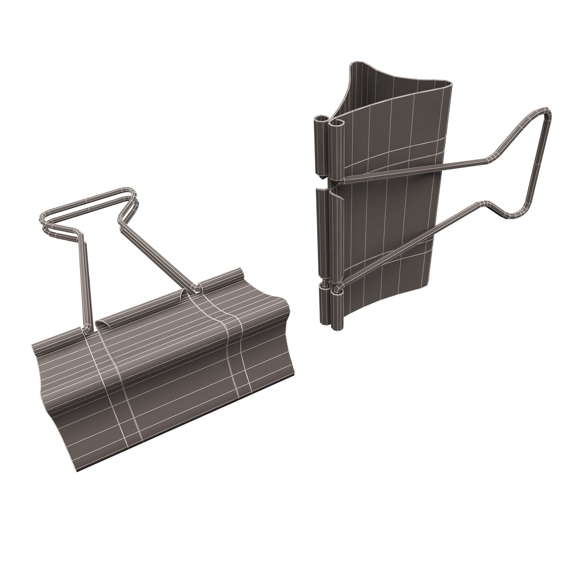 Binder Clip - 3D Model by KhaganFX