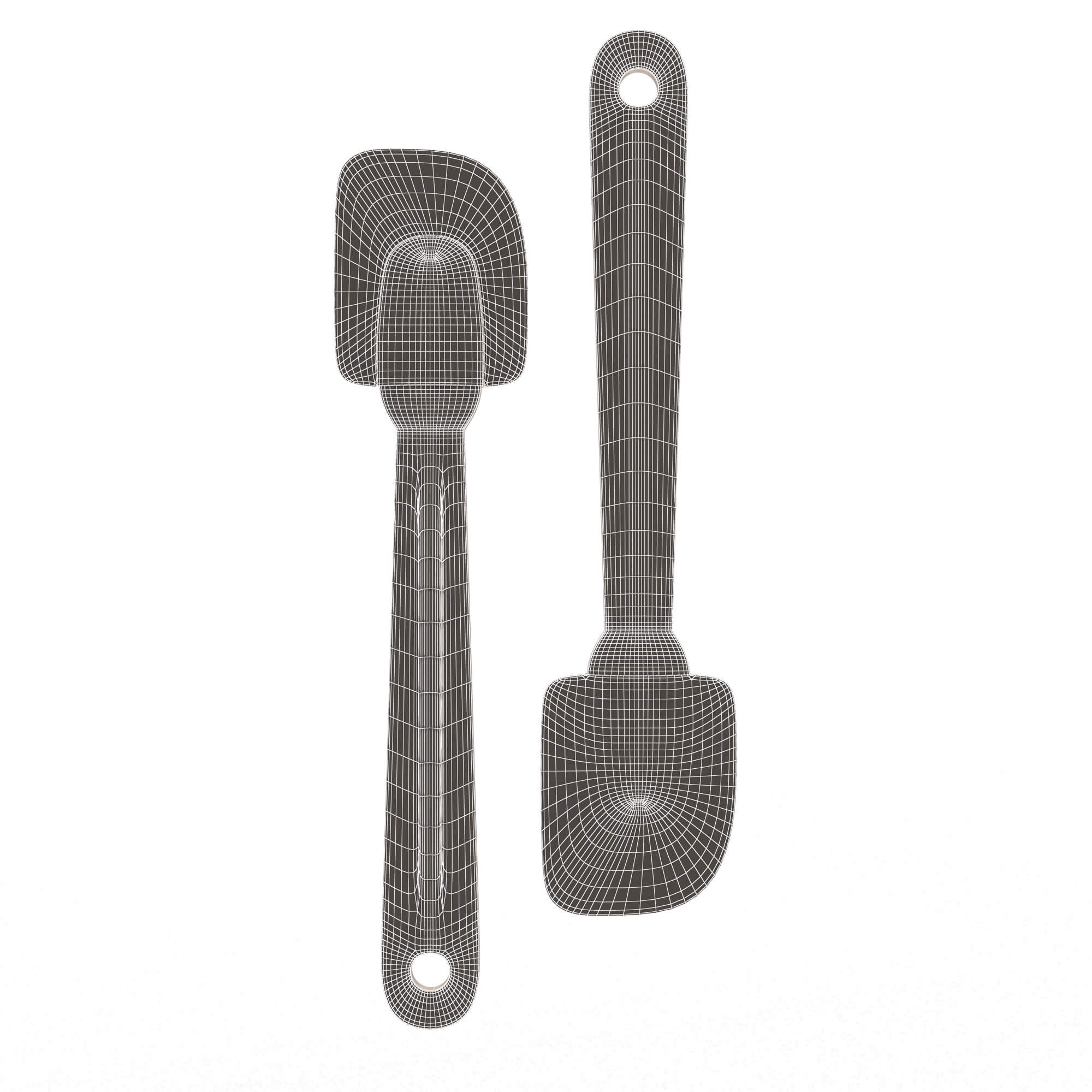 Cake Spatula - 3D Model by KhaganFX