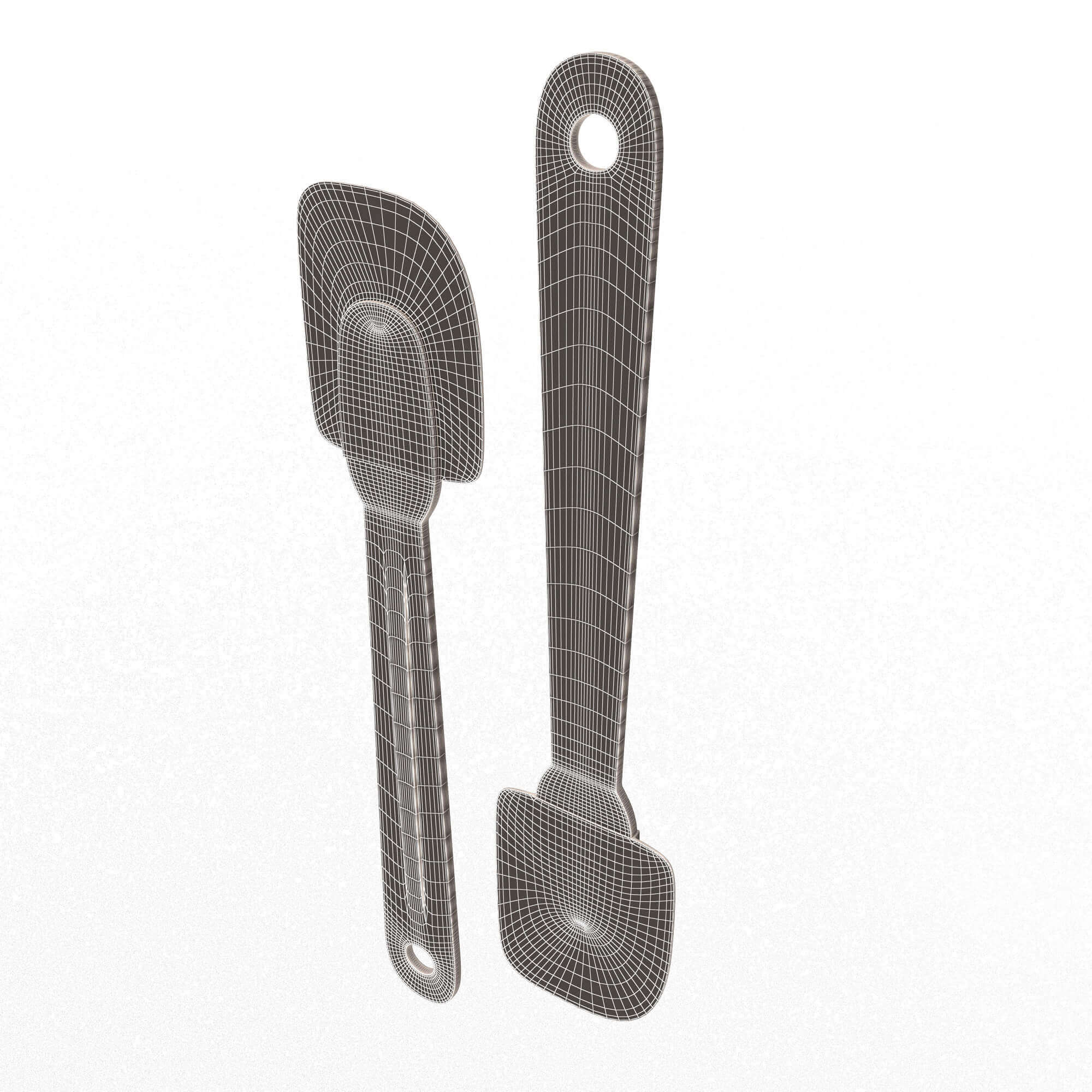 Cake Spatula - 3D Model by KhaganFX