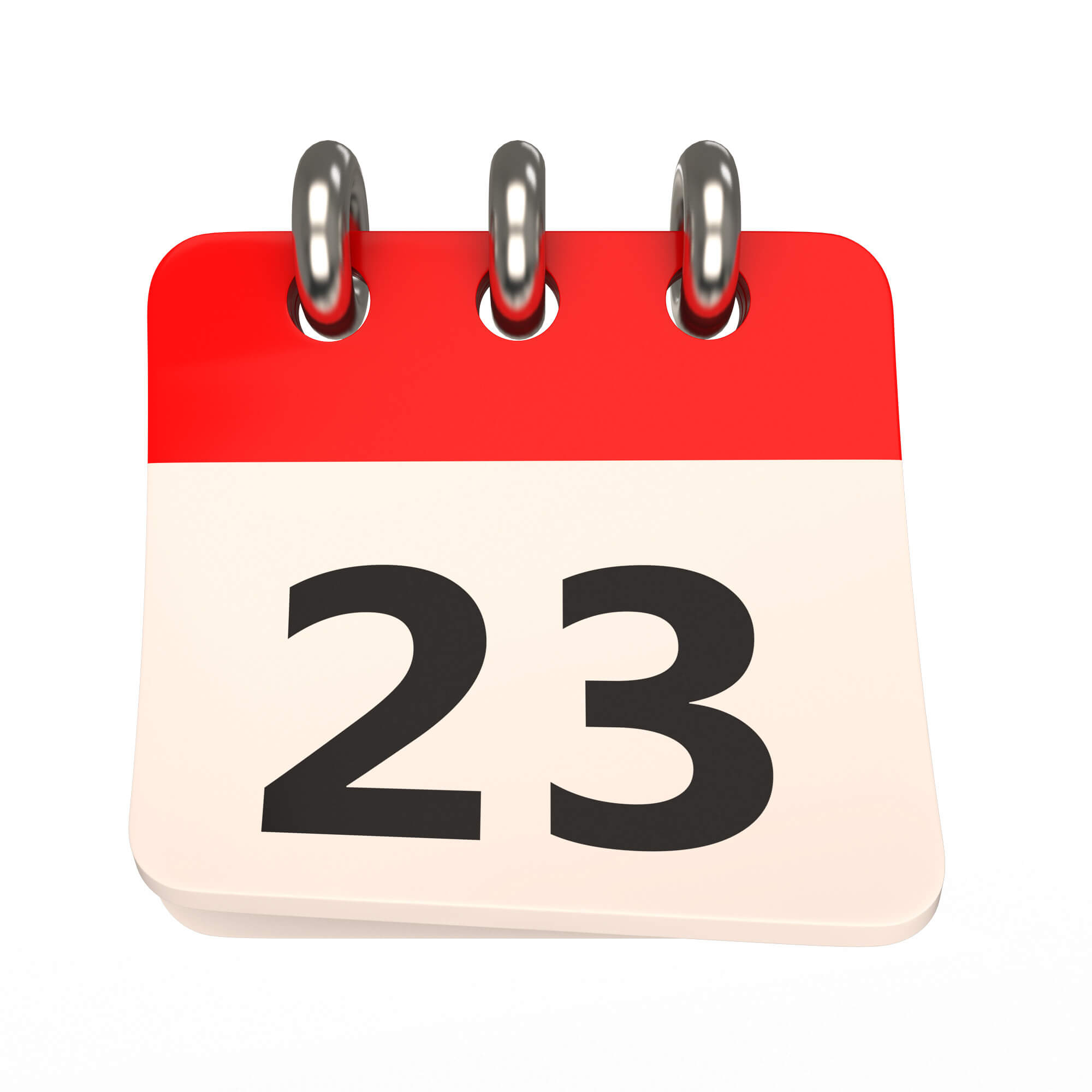 Calendar Cartoon 01 - 3D Model by KhaganFX