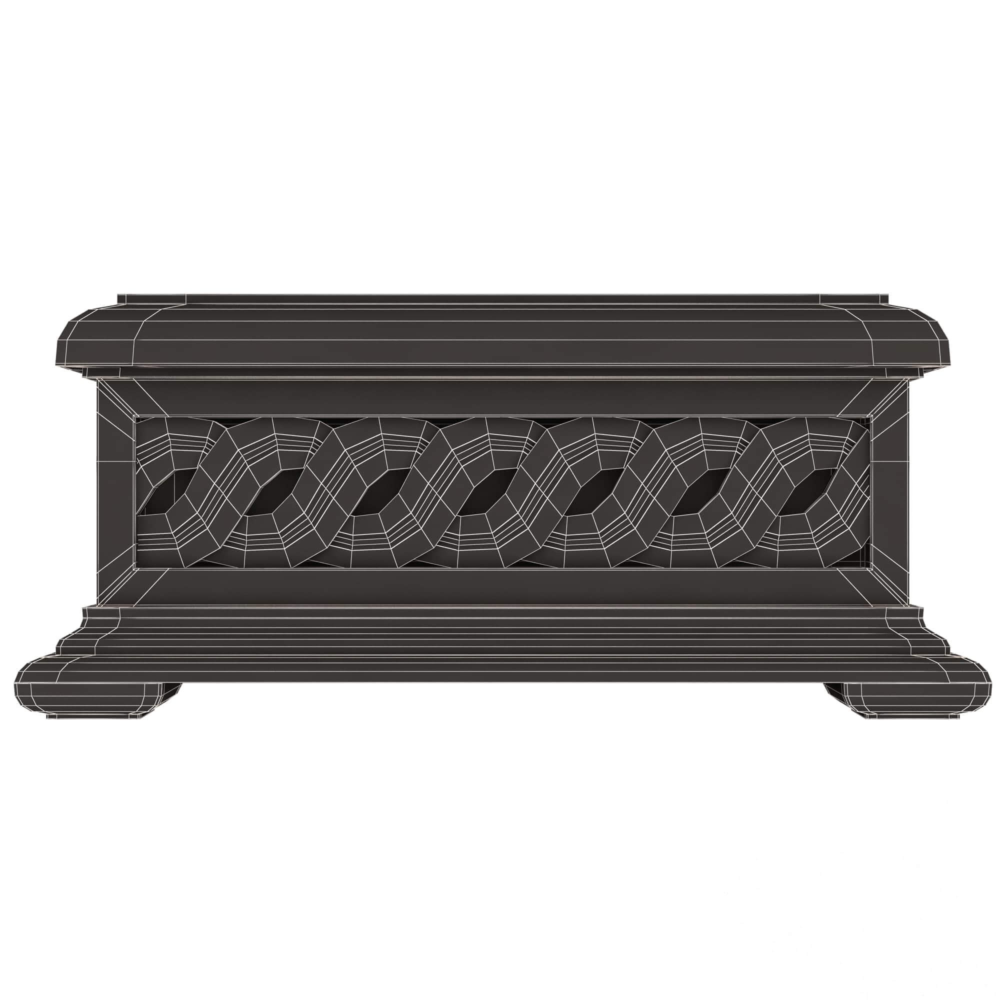 Casket Collection White - 3D Model by KhaganFX