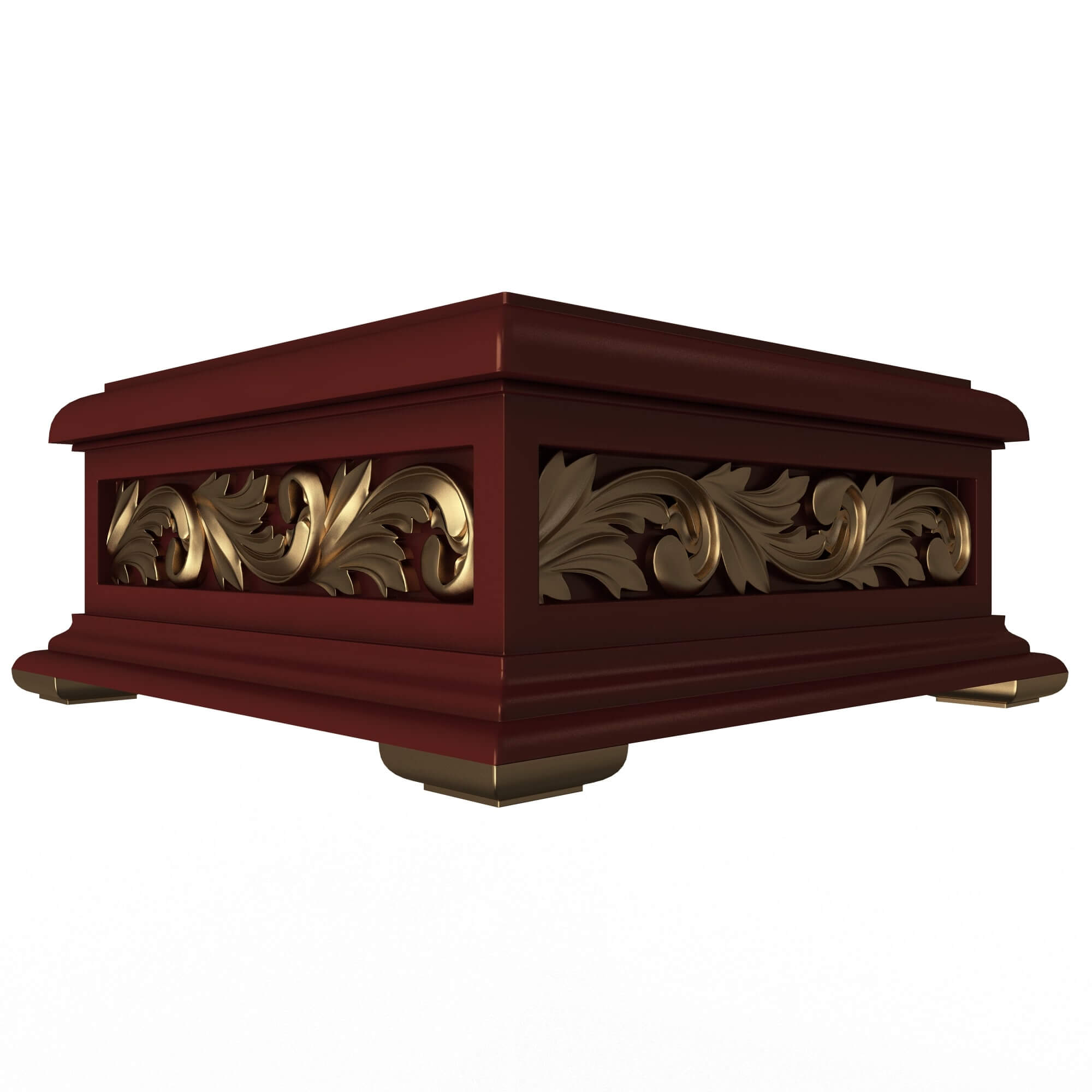 Casket Collection Red - 3D Model by KhaganFX